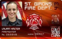 Custom Police & Fire Service Photo ID Cards | InstantCard